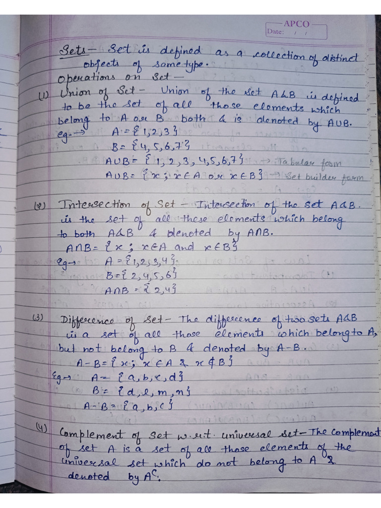 DM Unit 1 Notes | PDF