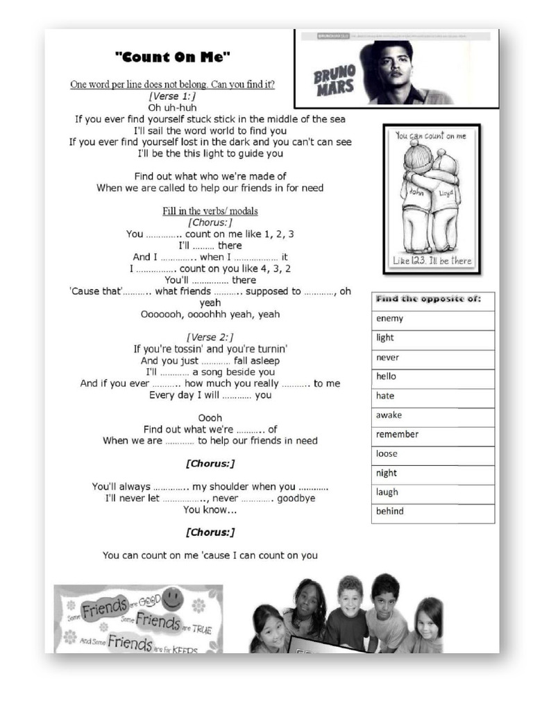 Count On Me | PDF