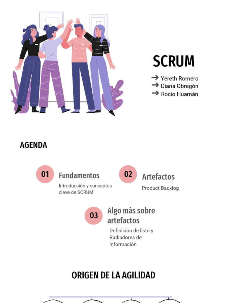 GTI - 2022-1 - CI 01 - Fundamentos y Artefactos de Scrum | Descargar gratis PDF | Scrum ...
