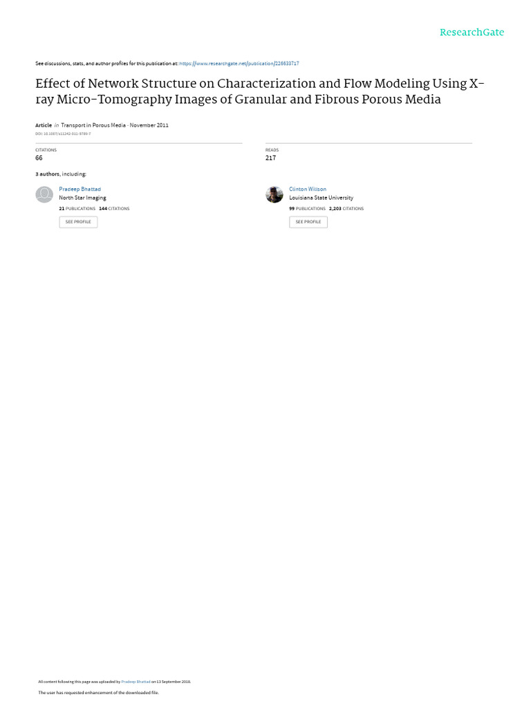 Pore Network Comparison | PDF | Porosity | Permeability (Earth Sciences) Pore Network Comparison | PDF | Porosity | Permeability (Earth Sciences)