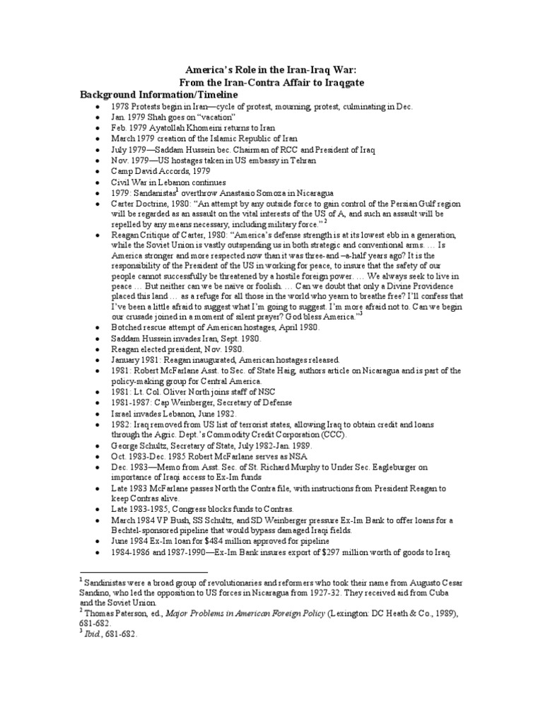 Irancontra | PDF | Iran–Contra Affair | Contras