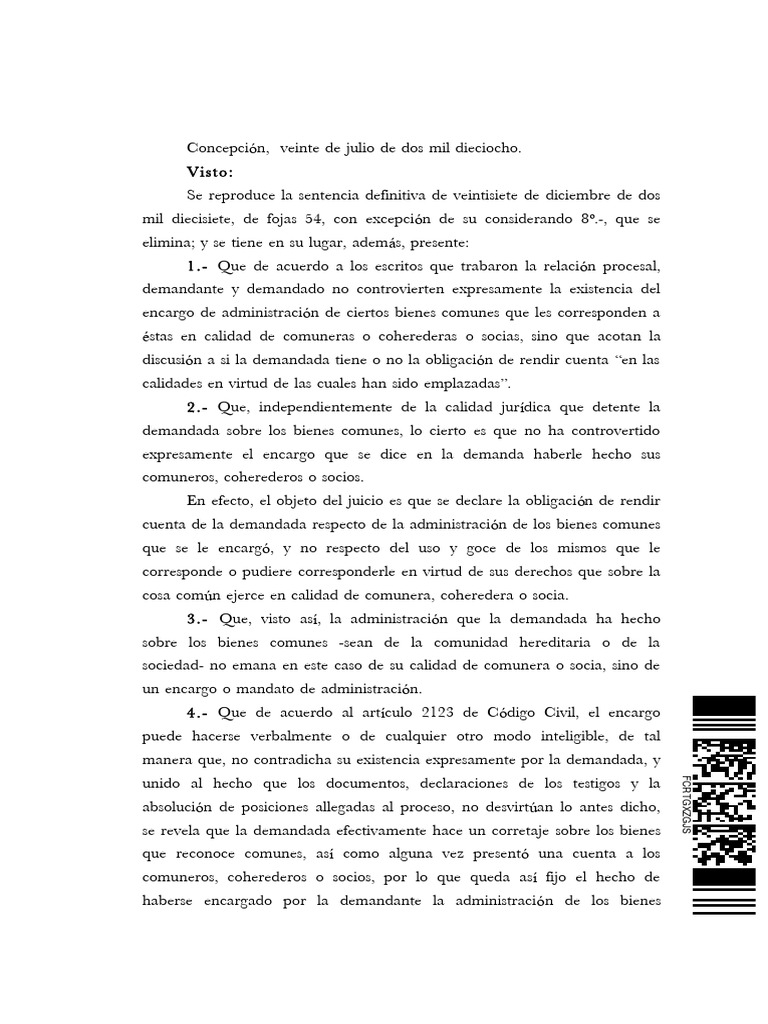 493-2018 Civil ICA Concepcion | PDF | Chile