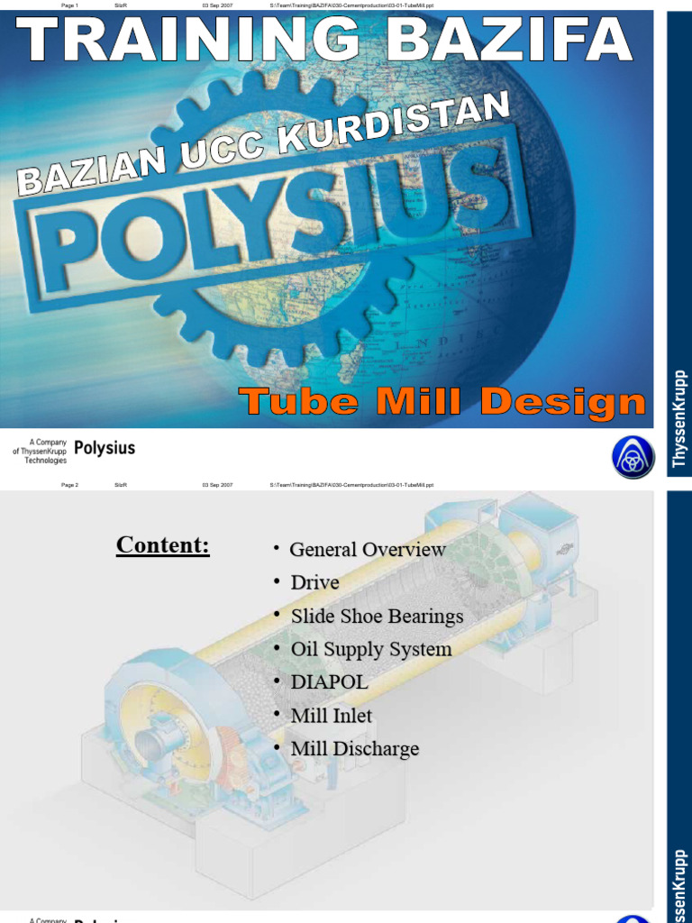 Tube Mill Process Overview | PDF | Pump | Bearing (Mechanical)