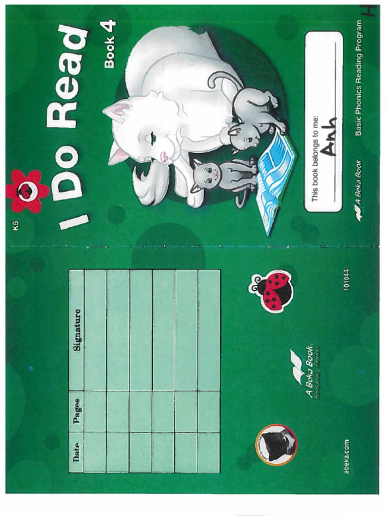 I Do Read - Book 4 | PDF