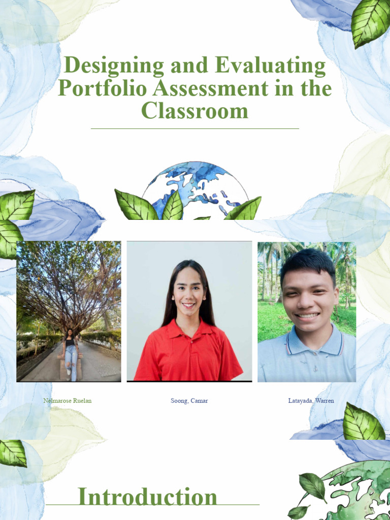 Portfolio Assessment Design Guide | PDF | Educational Assessment ...