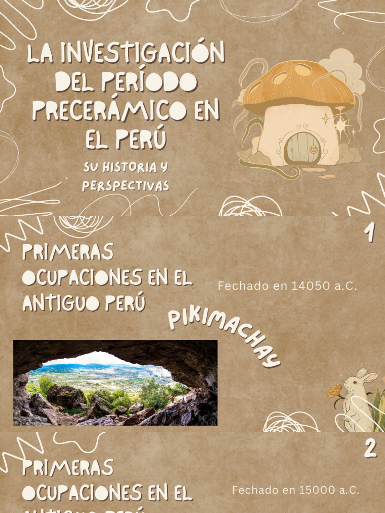 La Investigación Del Período Precerámico en El Perú | Descargar gratis ...