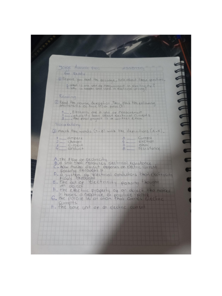 Electric Basics Guia 2 Electricity | PDF