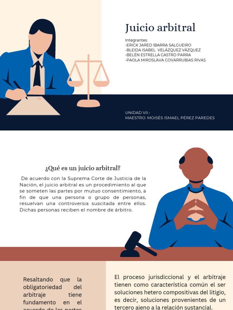 Procedimiento del Juicio Arbitral | PDF | Arbitraje | Separación de poderes