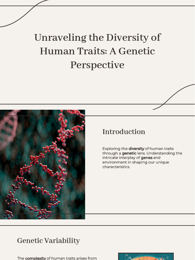 Genetic Variation in Human Traits | PDF
