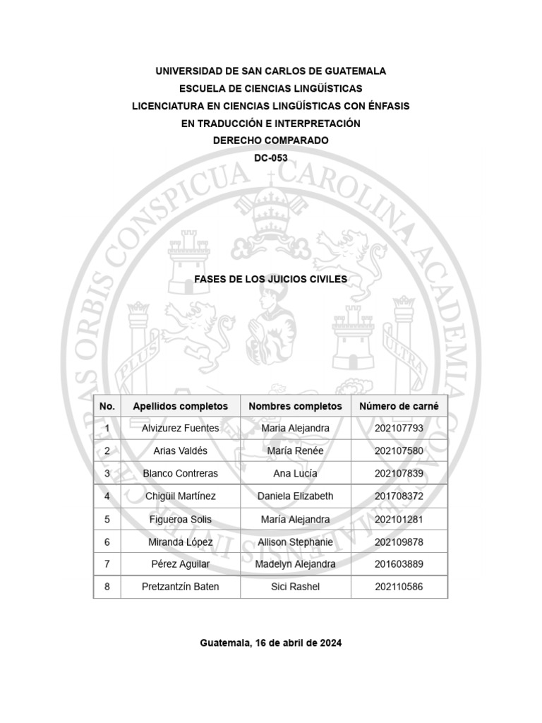 Fases de Los Juicios Civiles | Descargar gratis PDF | Demanda judicial ...