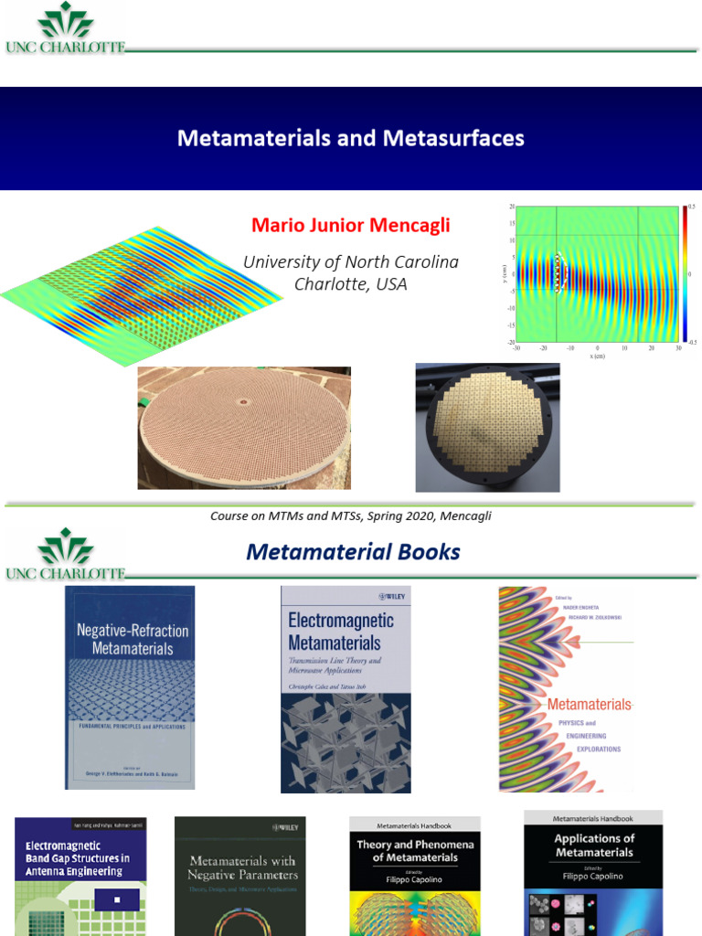 Mts 1 | PDF | Metamaterial | Physical Phenomena