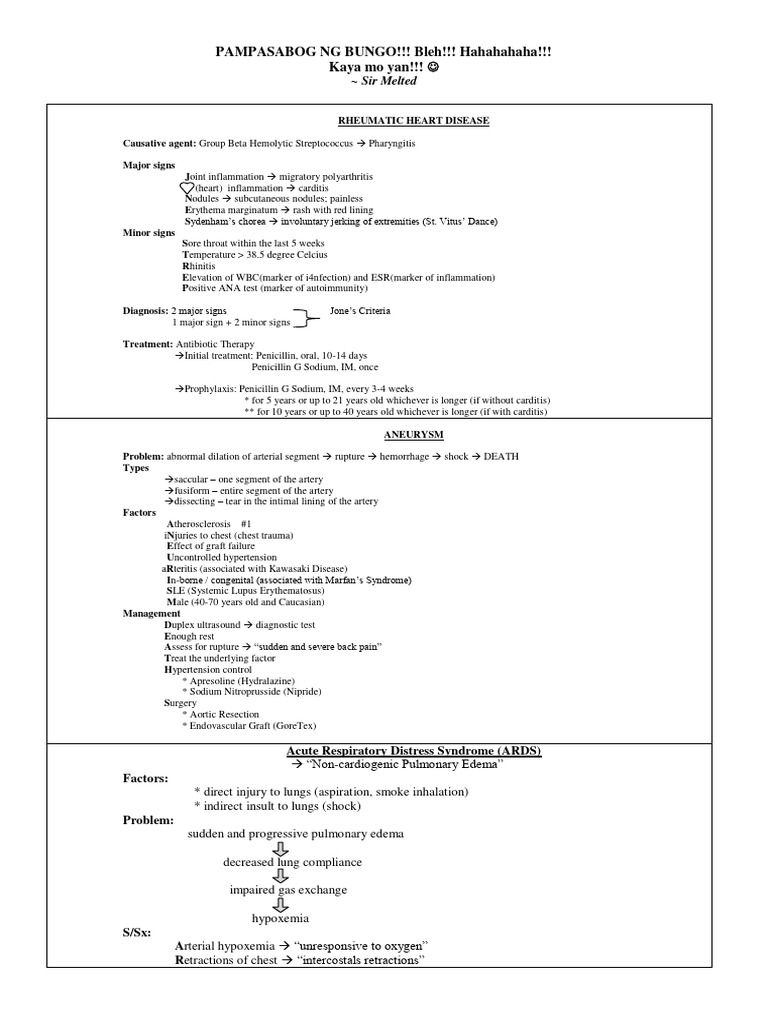 FC Handout | PDF | Adrenal Gland | Constipation