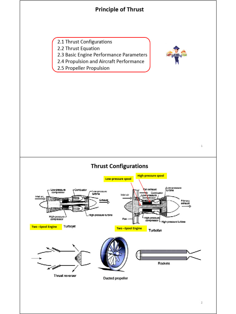 Chapter2 - Principle of Thrust | PDF | Thrust | Mechanical Engineering