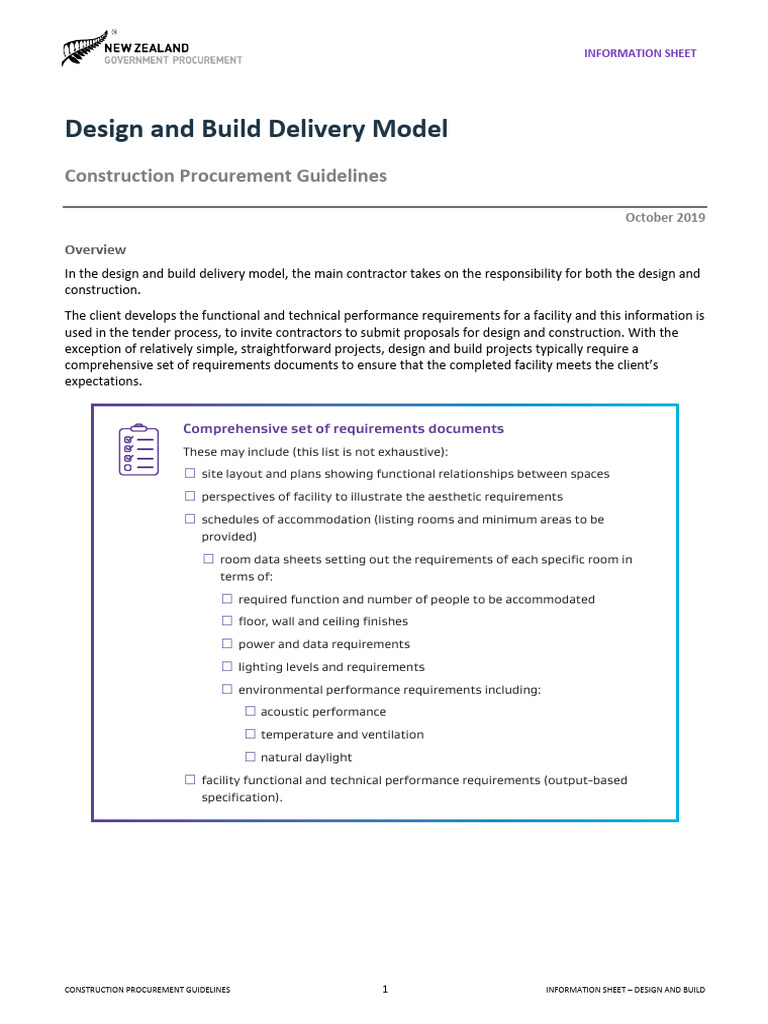 design-and-build-delivery-model-construction-procurement | PDF ...