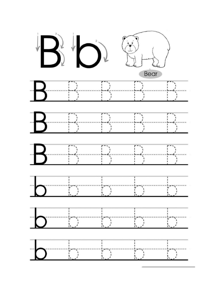 Letter B | PDF