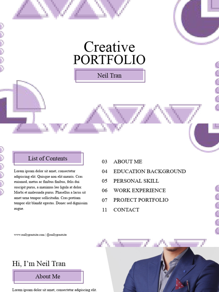 Neil Tran's Creative Portfolio | PDF