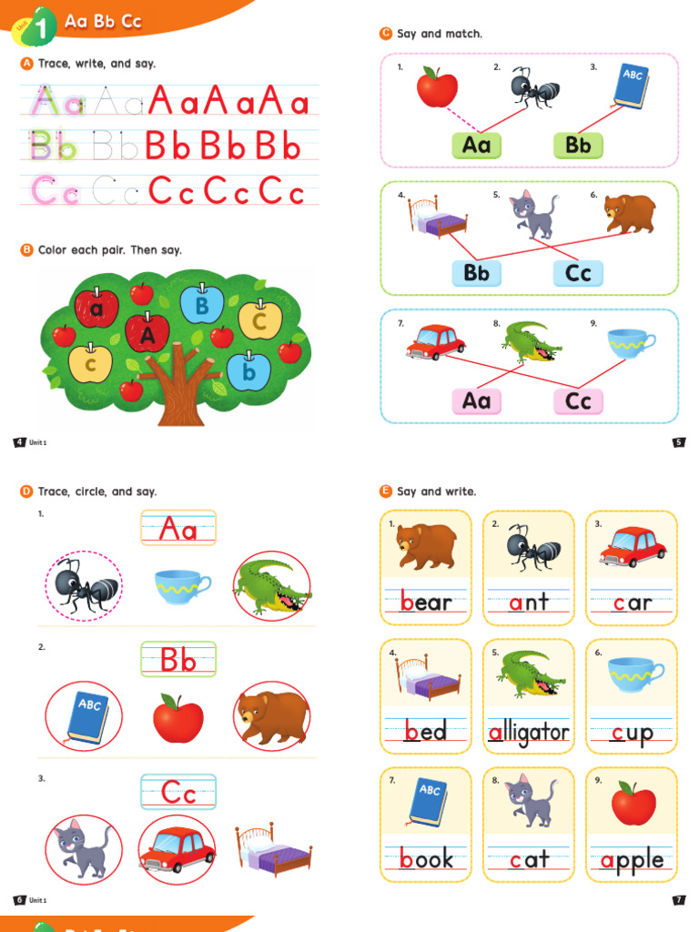 Come on Phonics 1 WB Keys | PDF | Languages | Foreign Language Studies