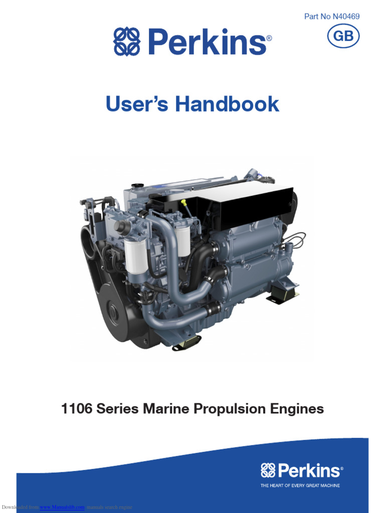 1106 Series Marine Propulsion Engine User's Manual | PDF | Manual ...