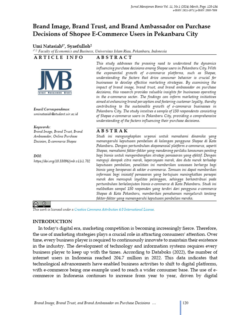 Keputusan Pembelian | PDF | Brand | Coefficient Of Determination