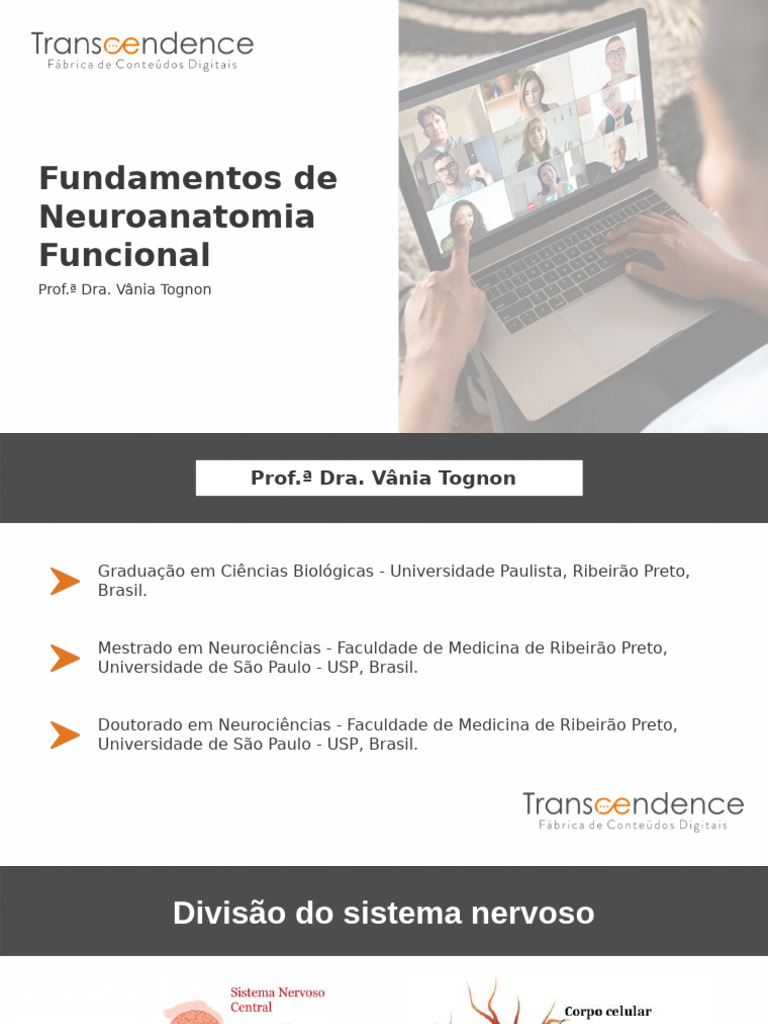 #3 - Fundamentos de Neuroanatomia Funcional 1 | PDF | Cérebro | Hipotálamo