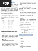 Notacion Cientifica Ejercicios Resueltos PDF | PDF | Notación Matemática | Notación