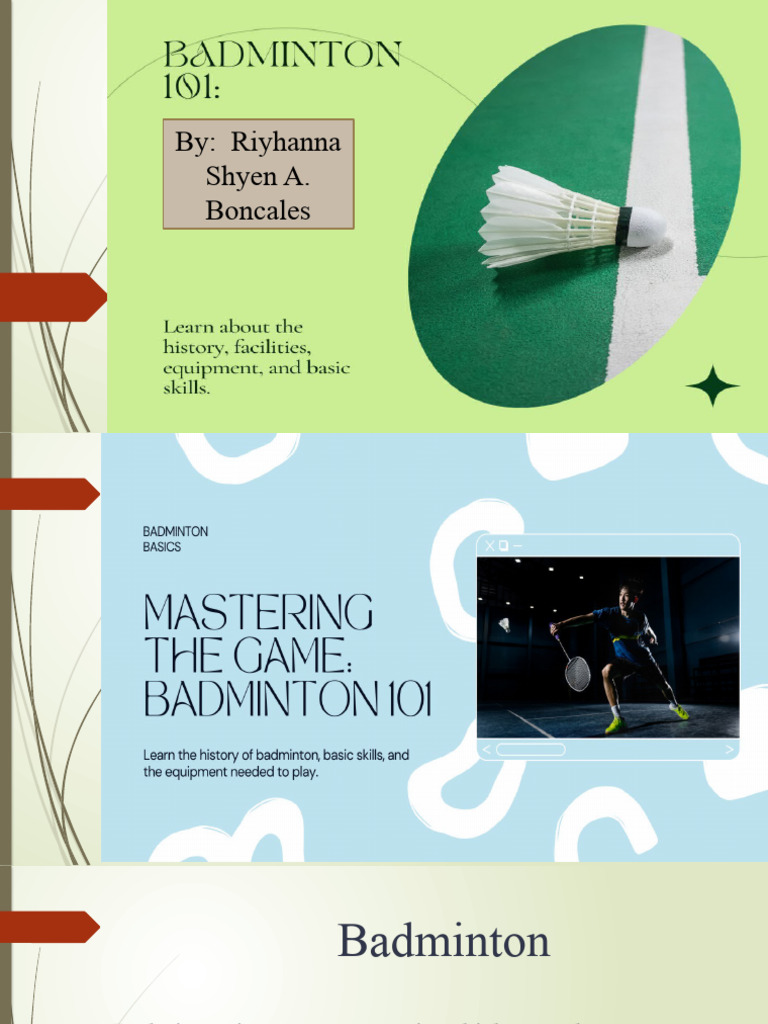 All About Badminton | PDF