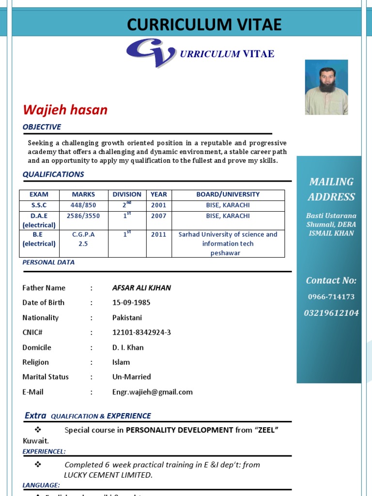 Hasan CV | PDF