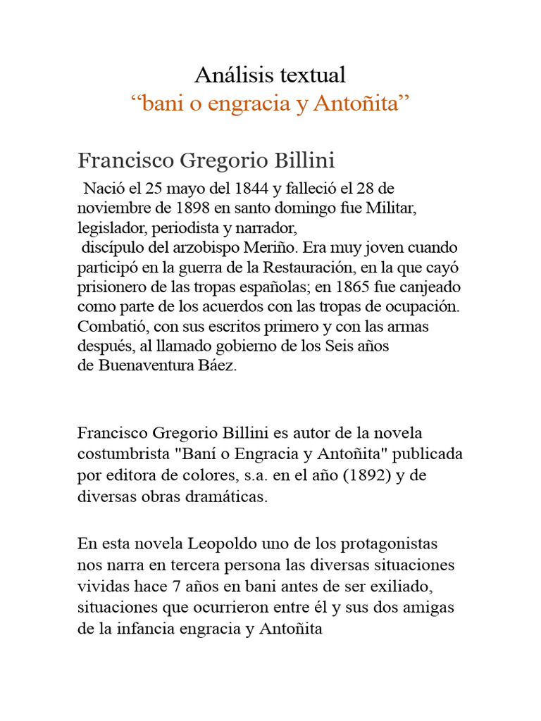 Análisis Textual | PDF