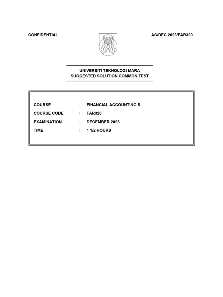 Common Test Dec 2023 SS PDF Intangible Asset Expense