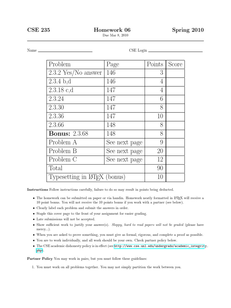 HW 06 | PDF | Mathematical Logic | Mathematical Objects