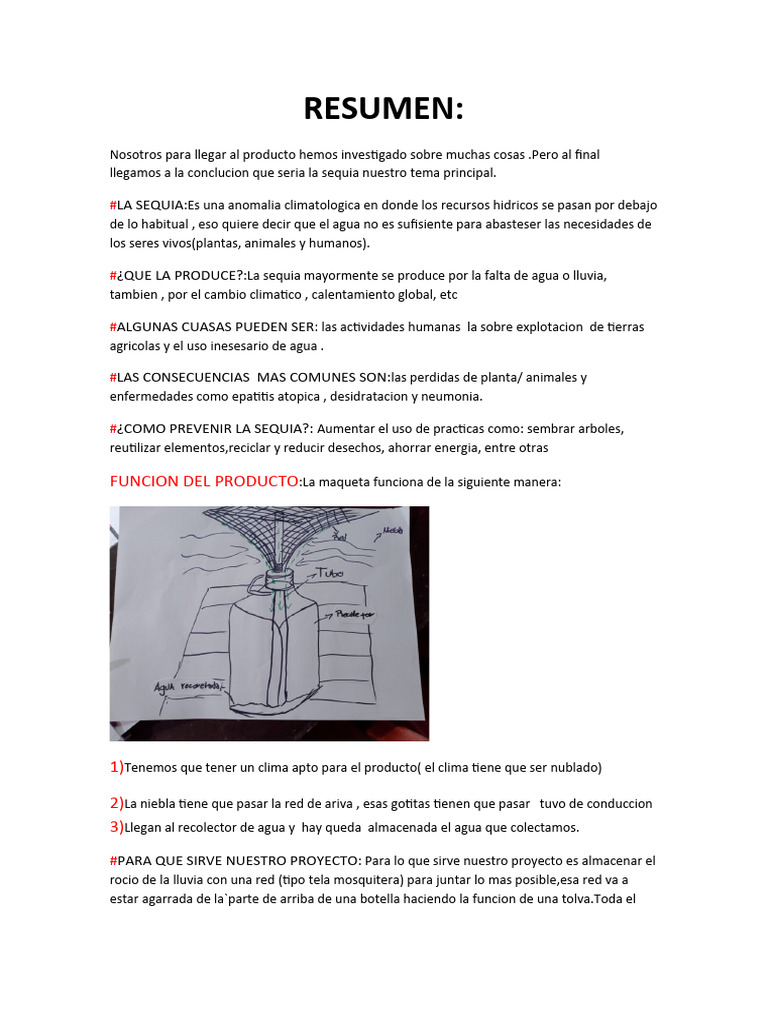 Resumen Mist Catcher | PDF