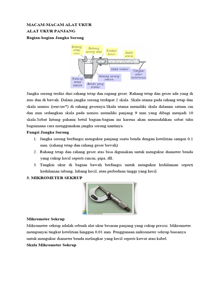 Alat-Alat Fisika | PDF | Griya & Taman | Teknologi & Rekayasa