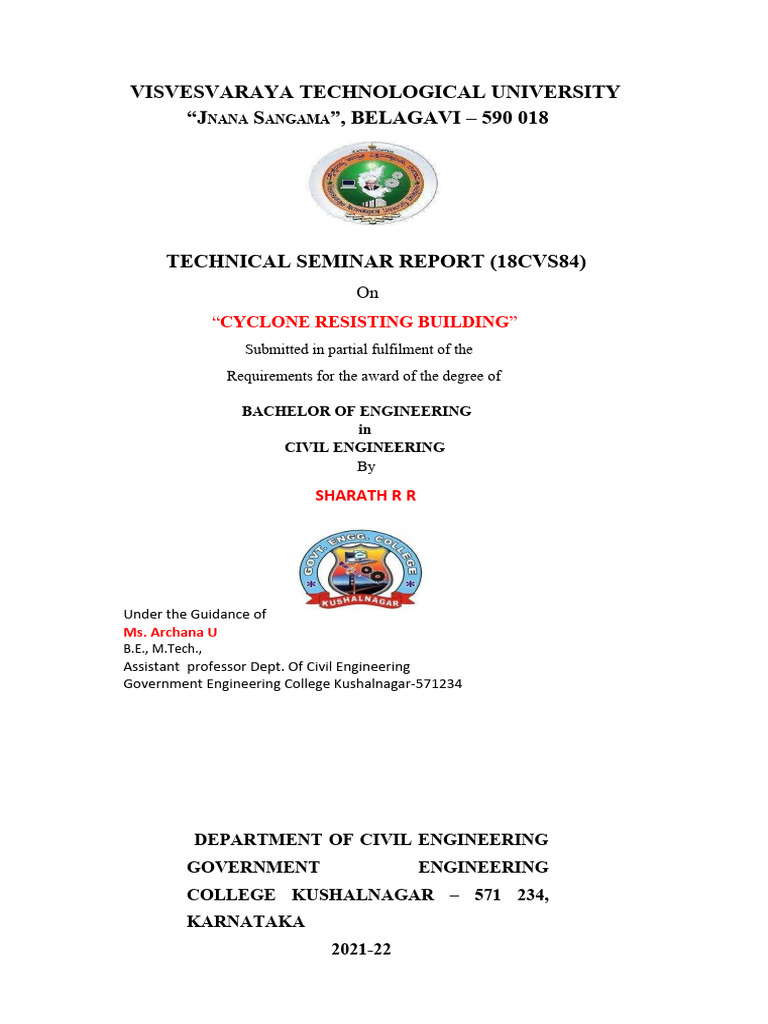 Cyclone Resisting Building | PDF | Tropical Cyclones | Storm Surge