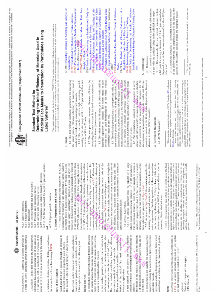 Astm F2299 | PDF