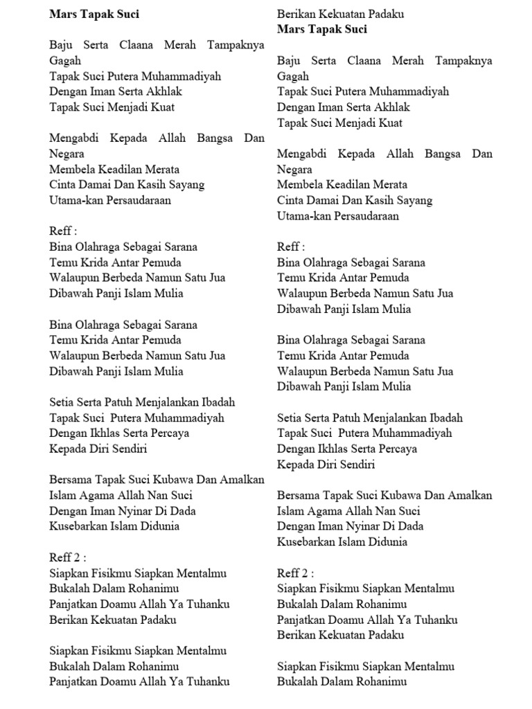 Mars Tapak Suci | PDF