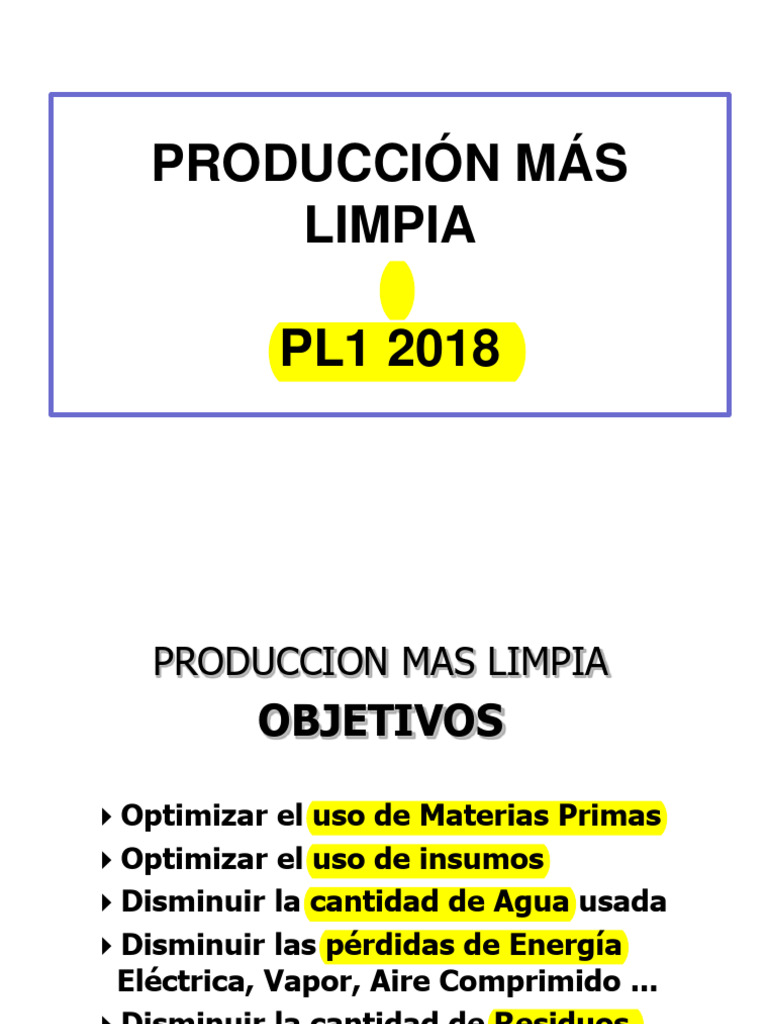 Produccion Limpia | PDF | Vertedero | Residuos