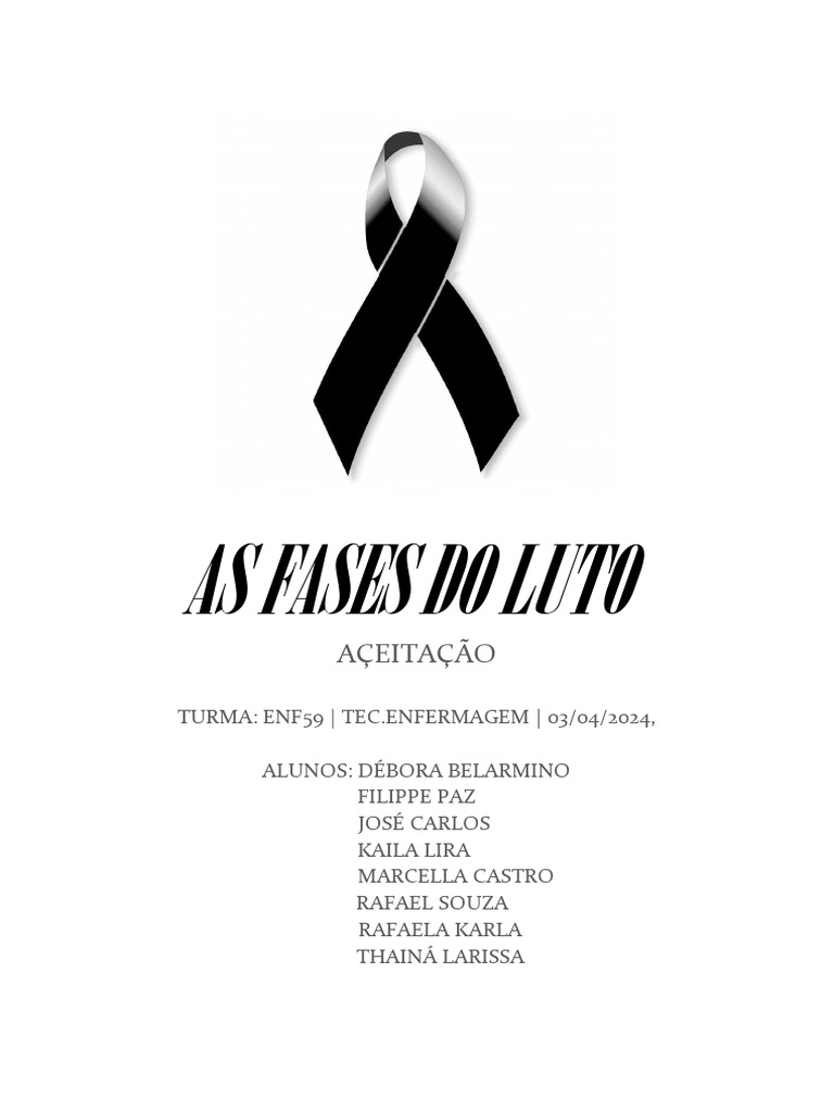 As Fases Do Luto | PDF