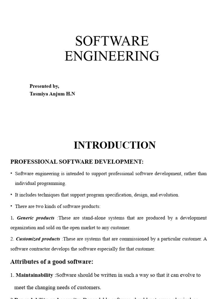 Software Engineering | PDF | Agile Software Development | Software ...