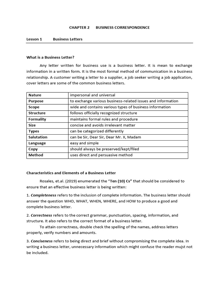 Business Letter Writing Essentials | PDF | Mail | Written Communication