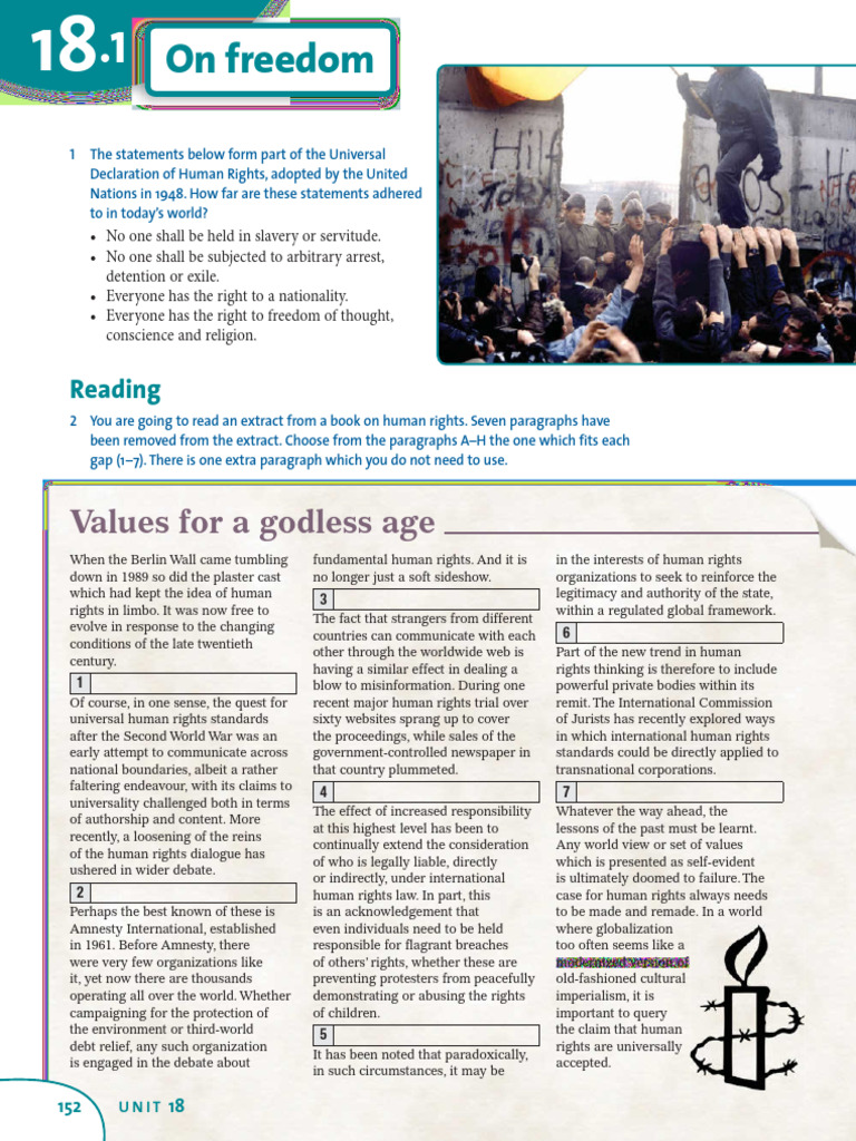 Unit 18 | PDF | Human Rights | Social Media