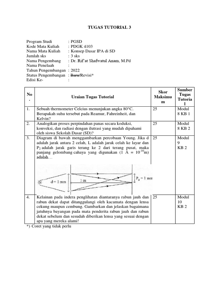 Tugas 3 Konsep Dasar Ipa | PDF