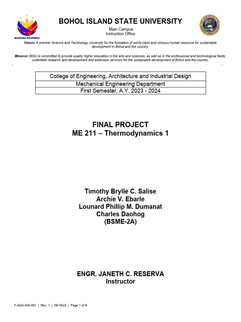 Stirling-Engine-Project-Documentation (Final) | PDF | Heat | Engines