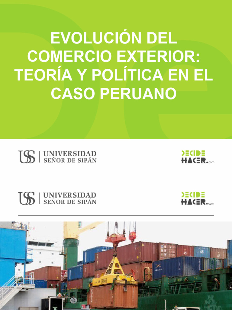 Tema 7 Evolución Del Comercio Exterior Teoría y Política en El Caso Peruano | PDF | Comercio ...