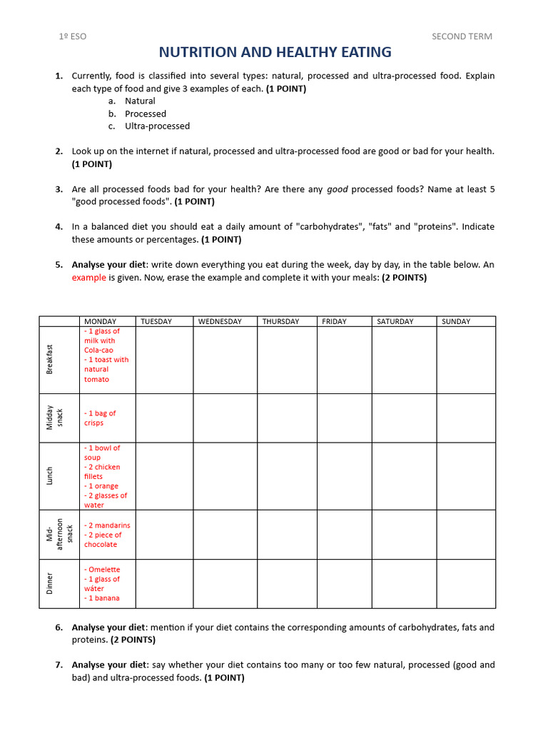 Nutrition and Healthy Eating | PDF | Diet (Nutrition) | Diet & Nutrition
