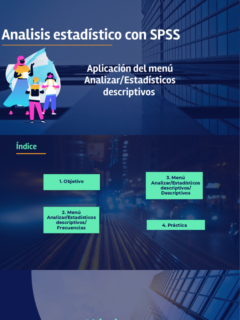 Genially-Estadisiticos Descriptivos | PDF | Estadísticas | Spss