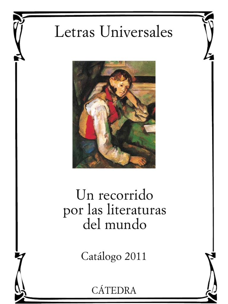 Catedra Letras Universales 2011 | PDF | Johann Wolfgang von Goethe ...