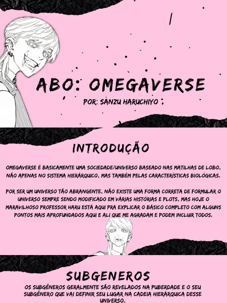 Abo Omegaverse RPG | PDF | Universo | Gravidez