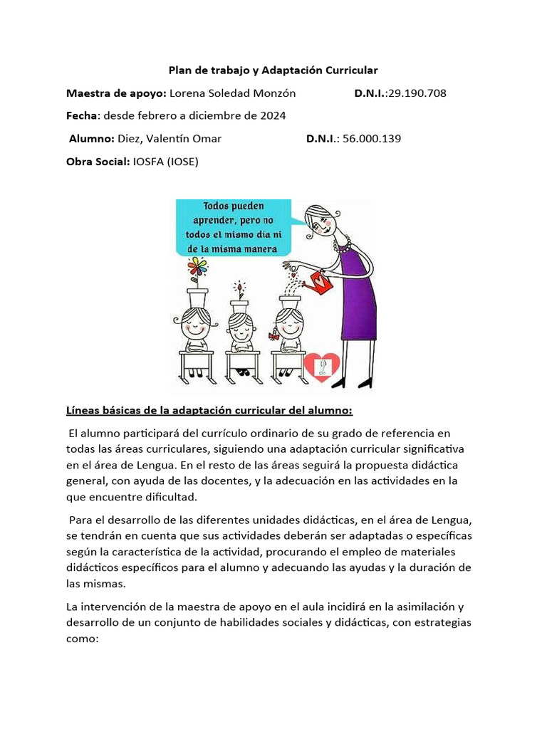 Valen | PDF | Evaluación | Aprendizaje