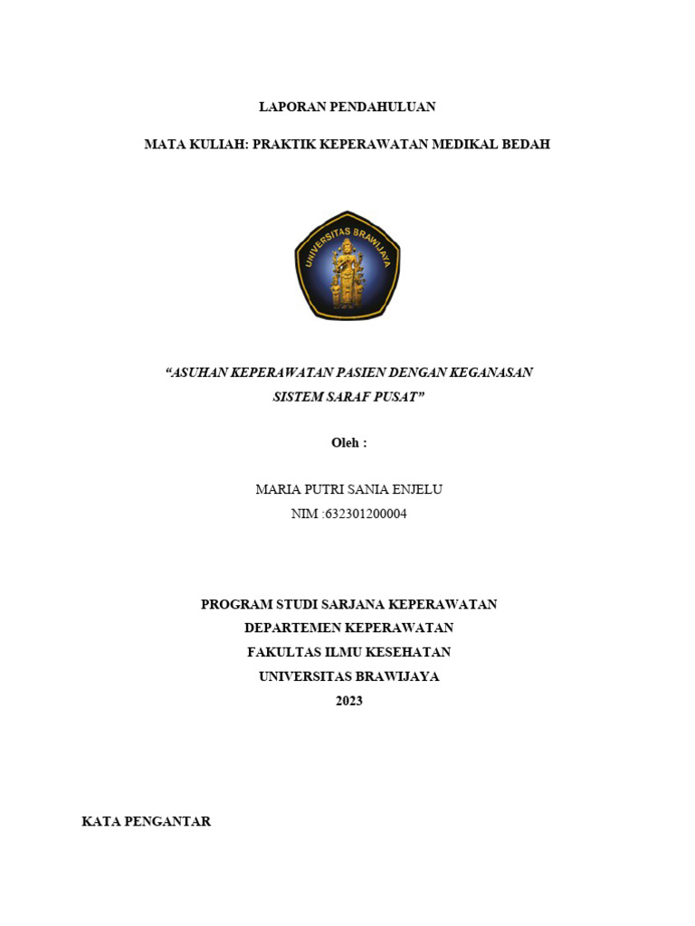 Makalah - LP Keganasan SSP - TM 9 - Maria Putri Sania Enjelu ...