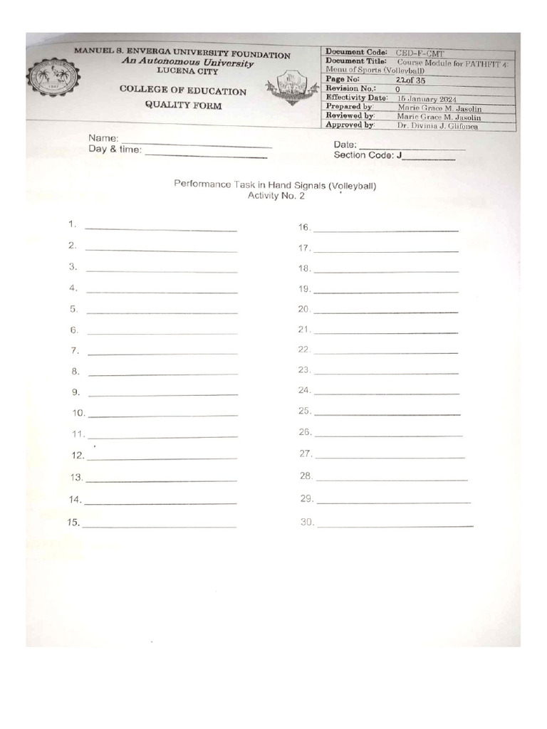 Pe Module Activity | PDF